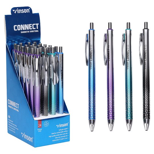 Metallic Ballpoint Pen - Tesco Groceries