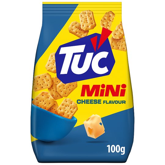 Tuc Mini Cheese Salted Crackers 100 g - Tesco Groceries